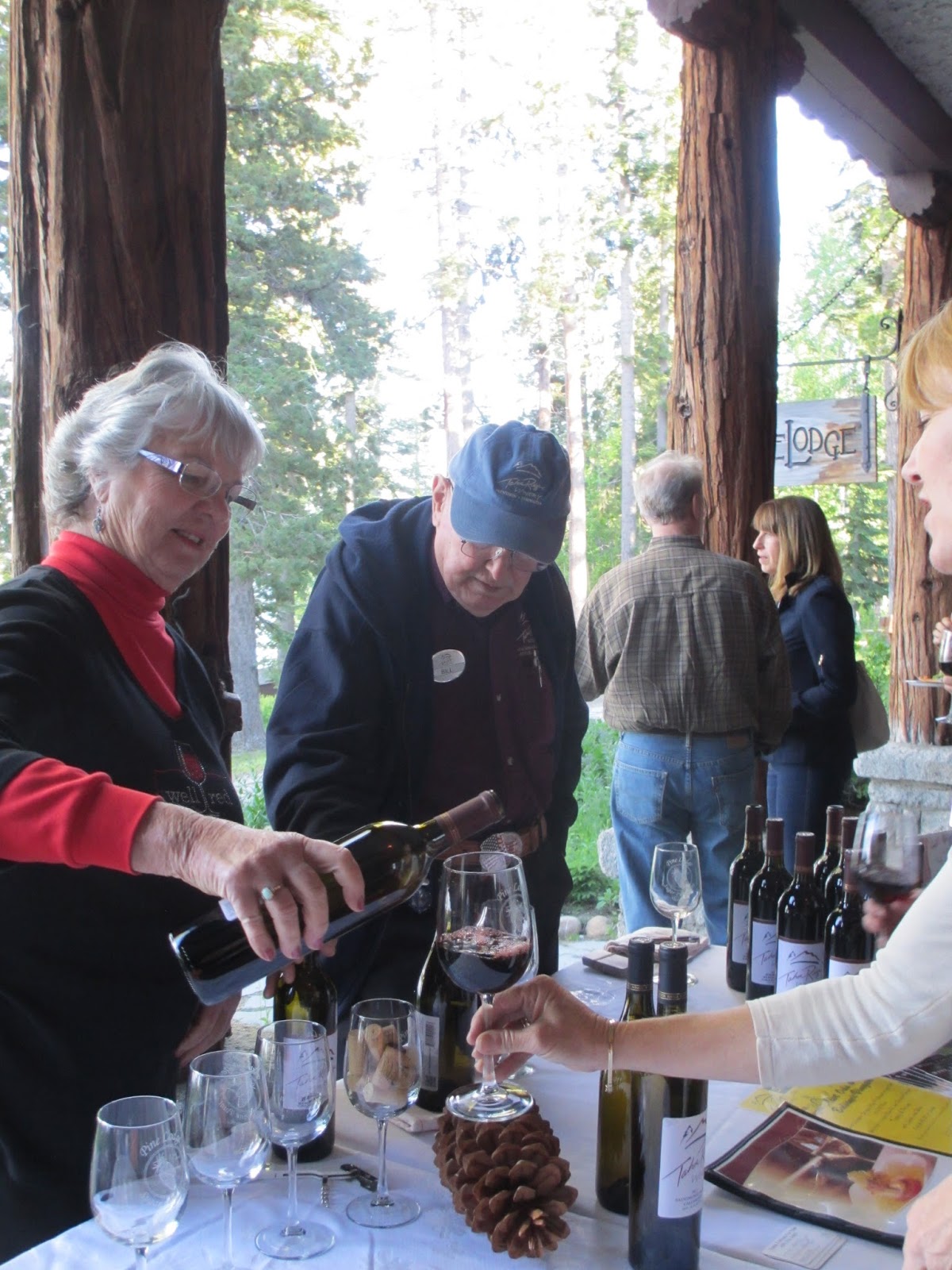 WineBizNews: Tahoe Ridge Winery pours Good Wine at Pine Lodge for a ...