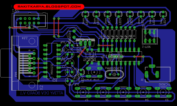 Rakit Karya: Mengenal Software Desain PCB Cadsoft EAGLE