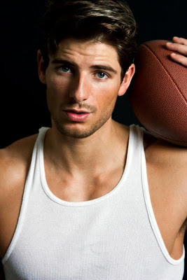 I Like Man: Handsome man and blue eyes Adam Nicklas from USA