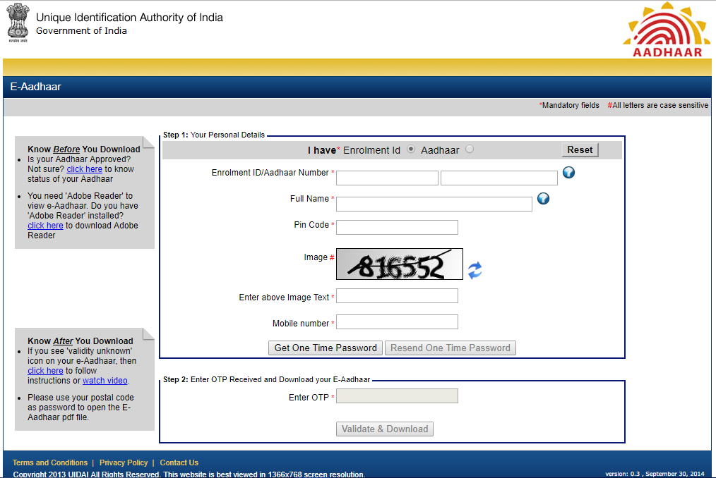 How to Apply for Aadhaar Card Online in Karnataka - informative portal