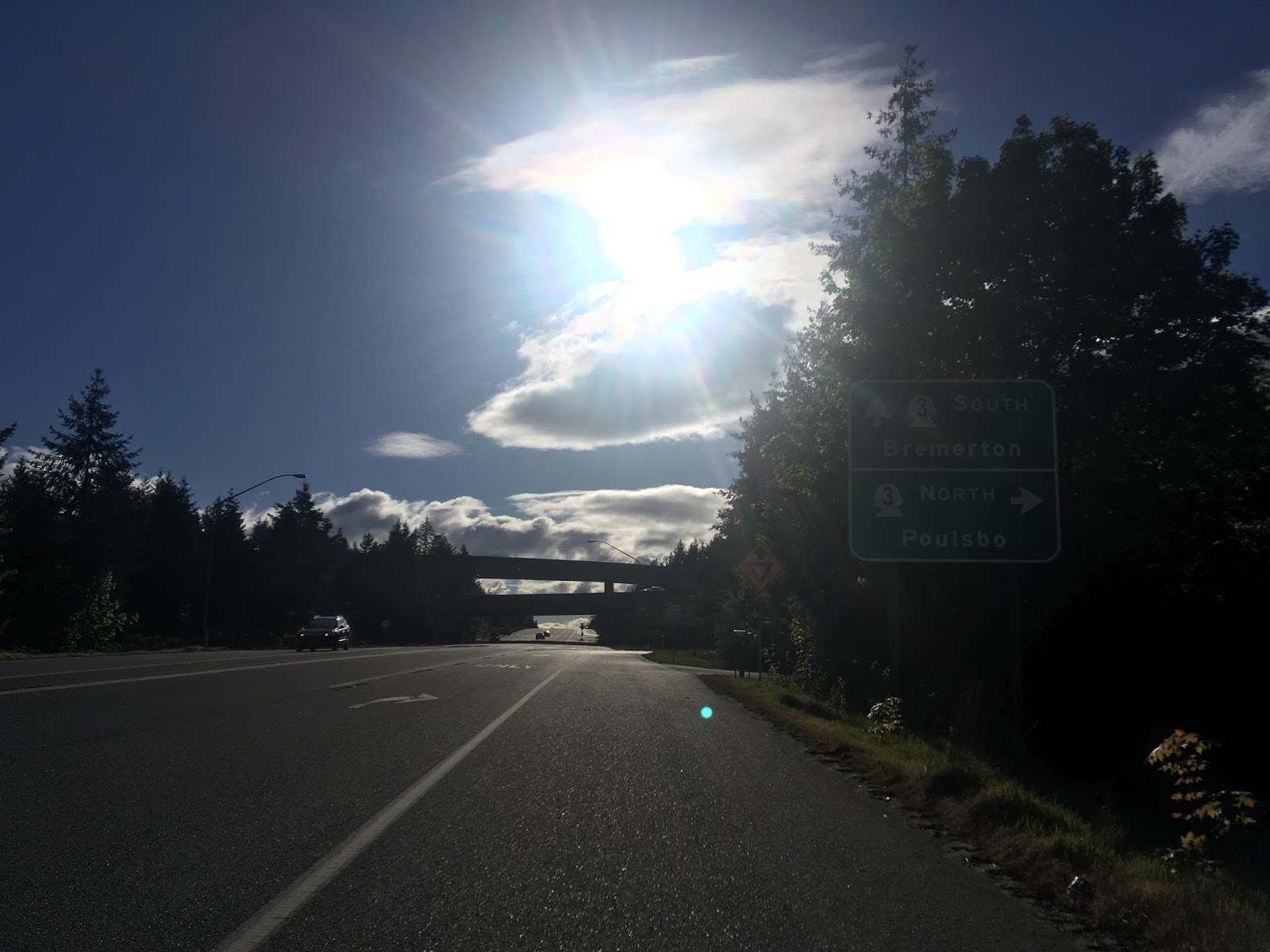 Washington State Route 303 and Washington State Route 308