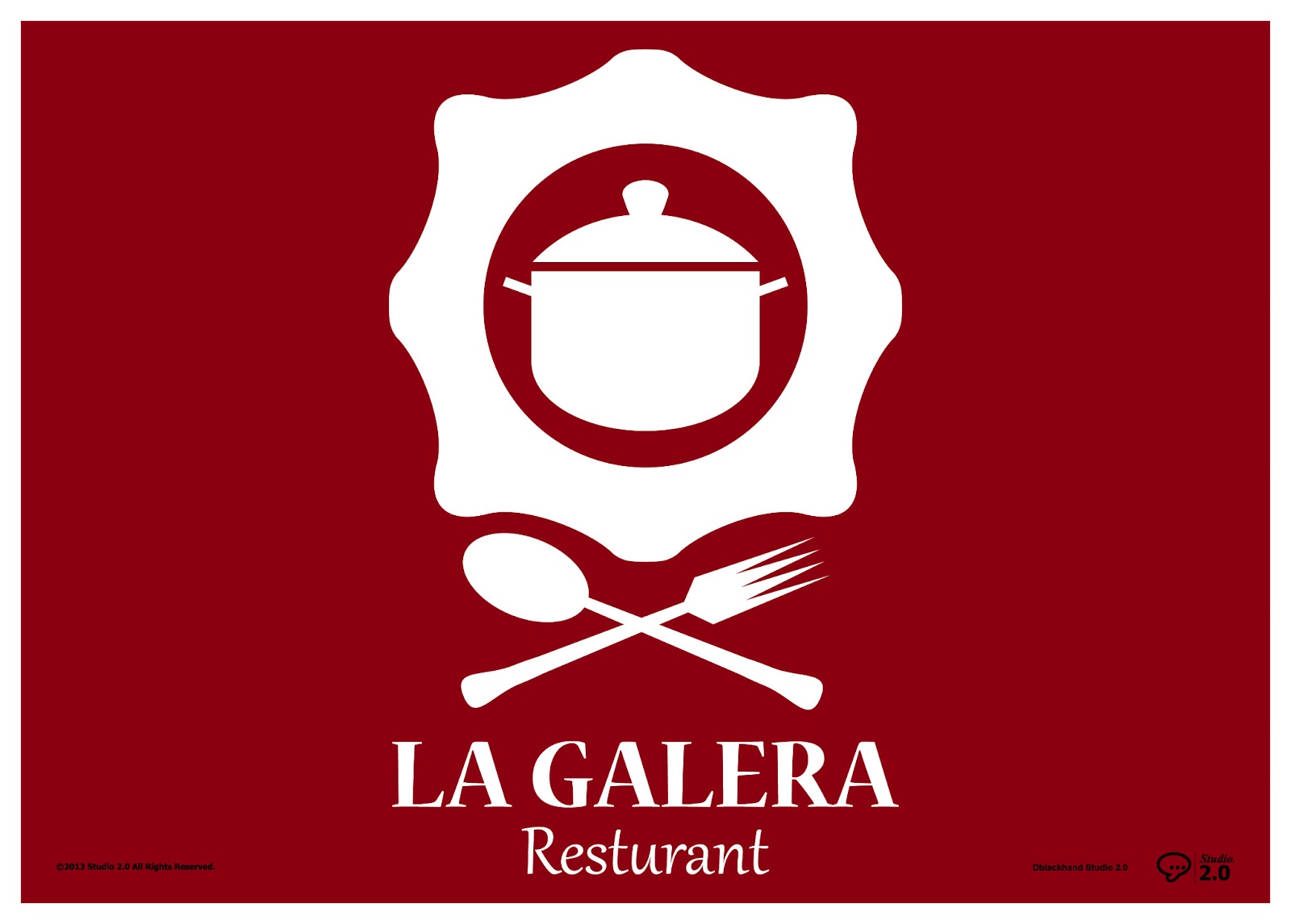 JHONNY NÚÑEZ: LA GALERA RESTAURANT (Logo)