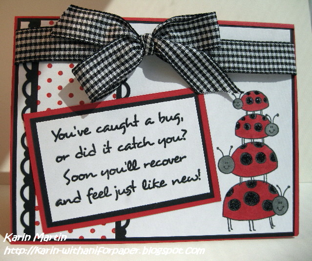 With an "i" For Paper!: Ladybug Get Well