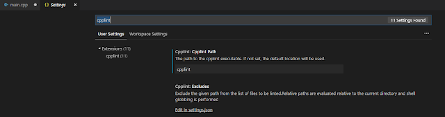 cpplint C/C++ google coding style 檢查分析軟體