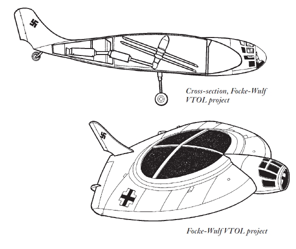 The Secret Weapons and Facts of the III Reich: The Focke Wulf VTOL Project