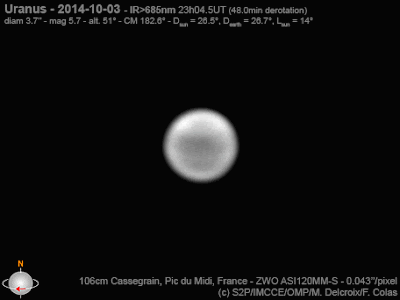 Suburban spaceman: Astronomers thrilled by extreme storms on Uranus