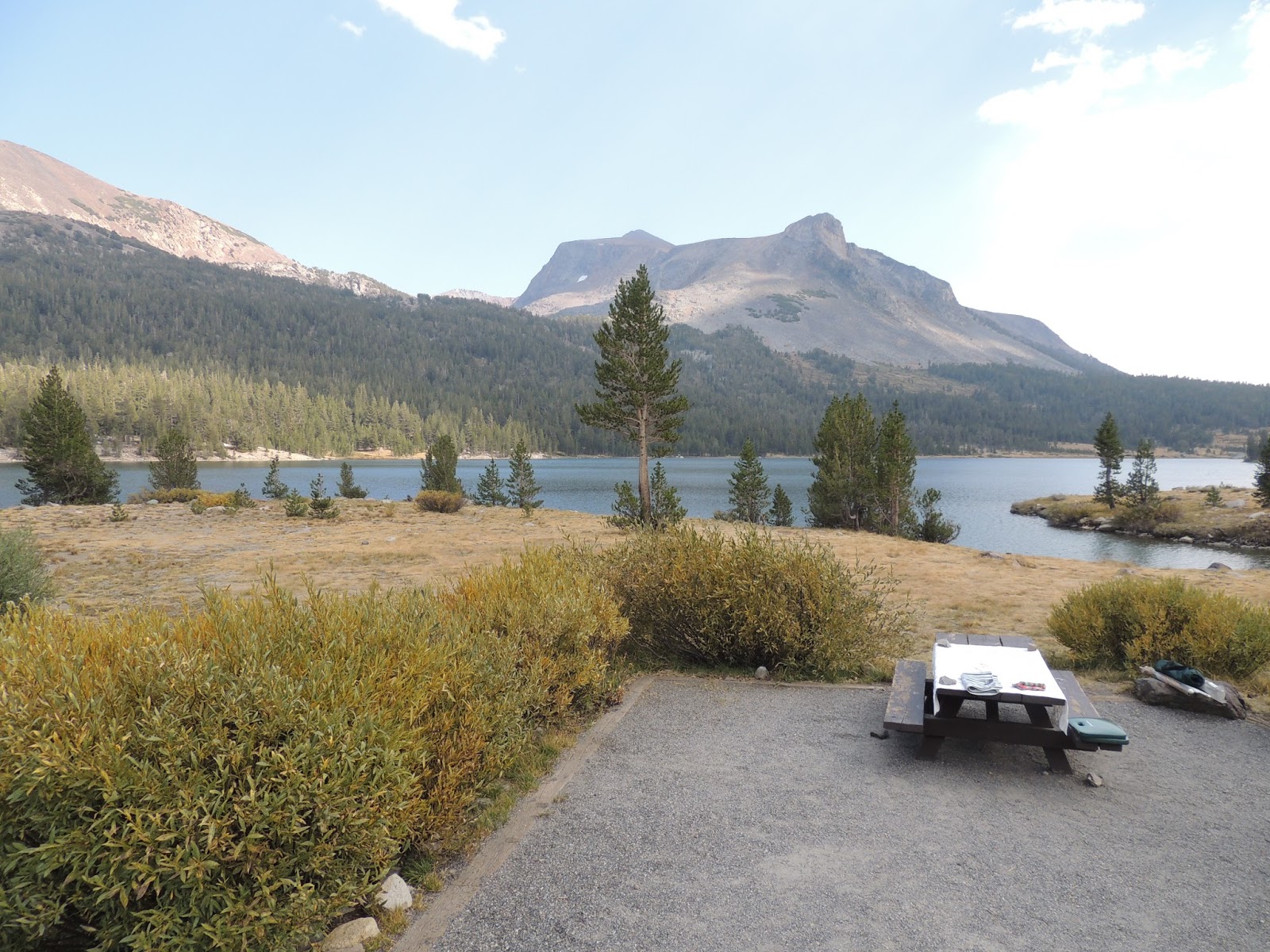 THE ROAD TAKEN : Tioga Lake Camp at Yosemite's Doorstep