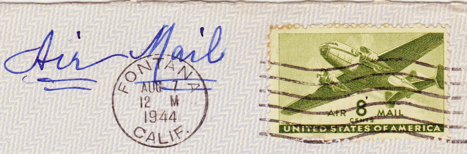 Papergreat: The Scott C26 8¢ U.S. air-mail stamp