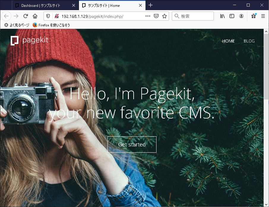 serverあれこれ: Debian 10(Buster)にPageKitとMariaDBをインストールする