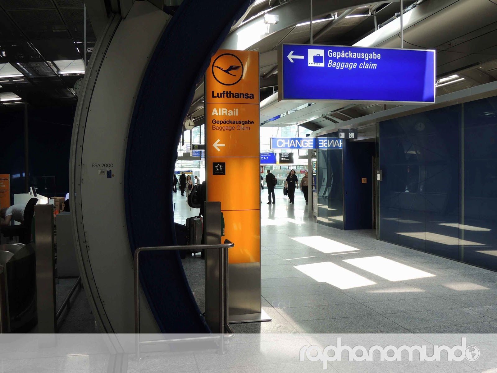 Experiência | Voando Lufthansa para Frankfurt e usando o AIRail