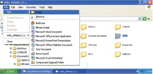 Manajemen File Pada Komputer | Bu Guru Maya