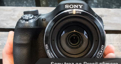 Sony traz ao Brasil câmera com maior zoom óptico do mundo
