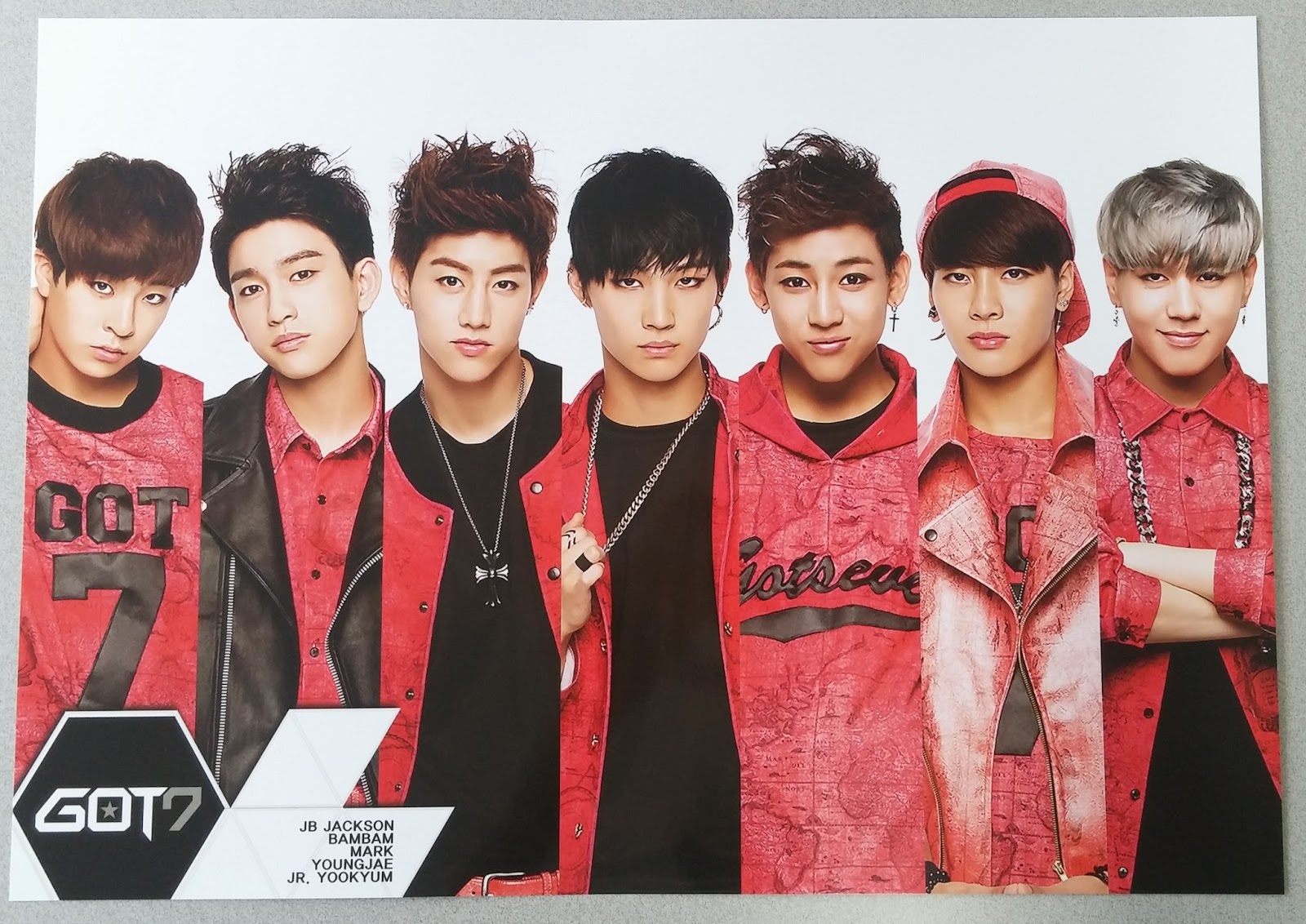 Hyuny's Collection: GOT7 Photo Poster A3 Bromide KPOP Star Gift Hard ...