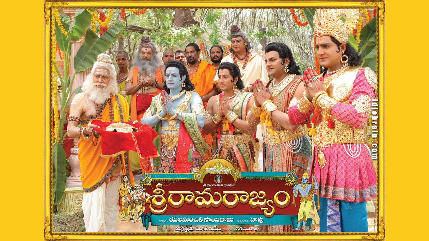 Sri Rama Rajyam Wallpapers BalaKrishna,Srikanth,ANR and Nayanatara ...