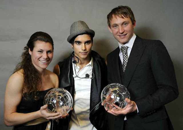 Saade Family: Eric at Fotbollsgalan