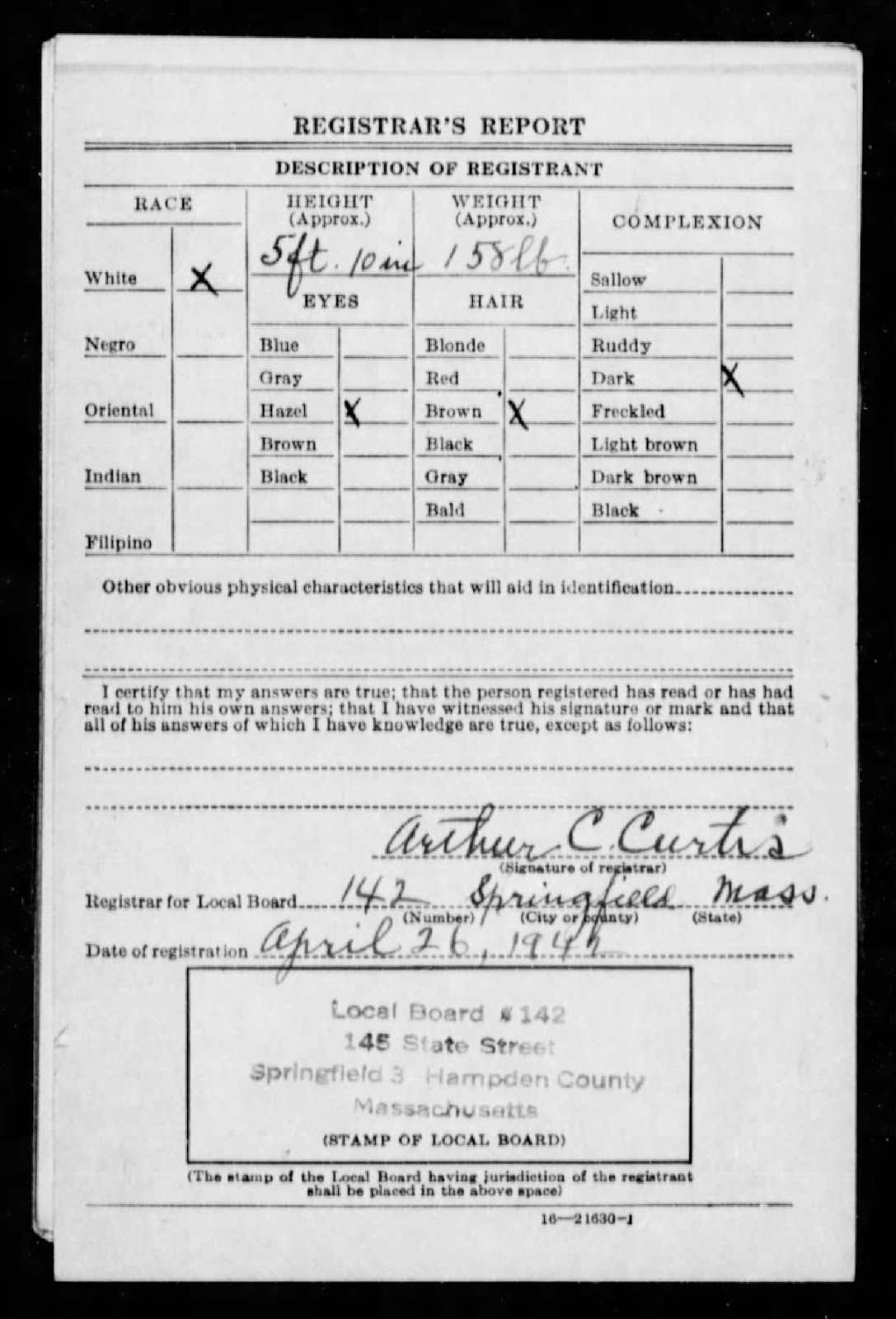 My Third Great Grandfather