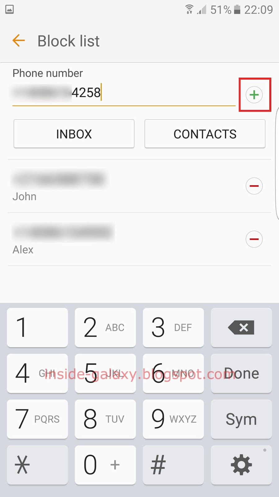 Inside Galaxy: Samsung Galaxy S7 Edge: How to Block Text Messages From ...