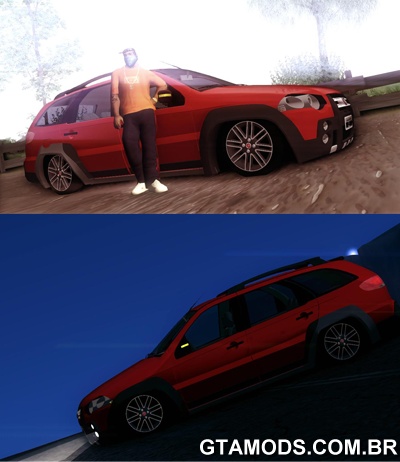 GTA MODS - FIAT Palio Weekend Adventure Locker 2010 Edit Suspen