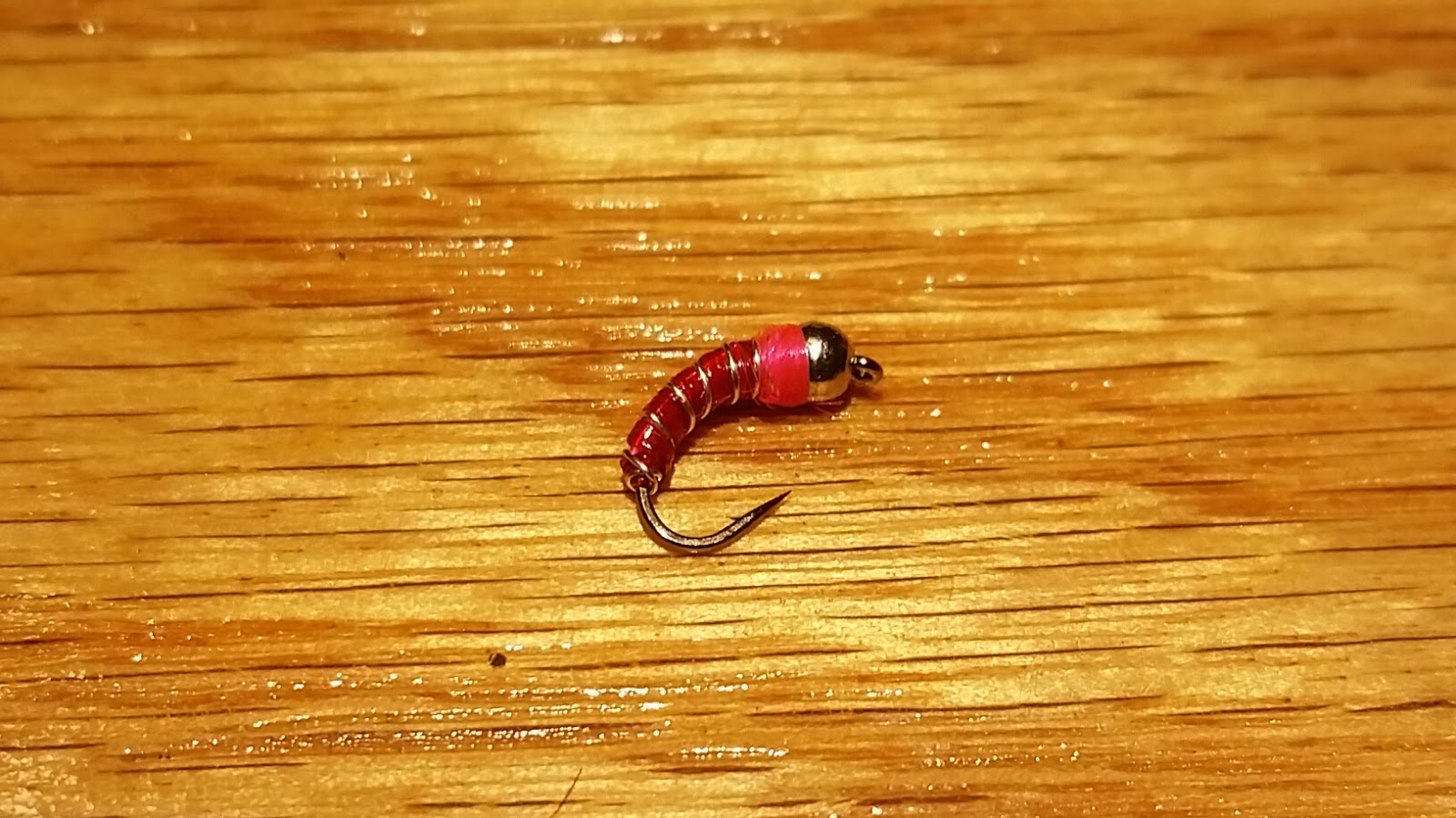 The Southern Highlands on a Fly Rod: On the Vise: Hot Spot Blood Red ...