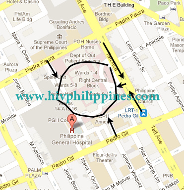 Directions To PGH-SAGIP ~ Living with HIV in the Philippines
