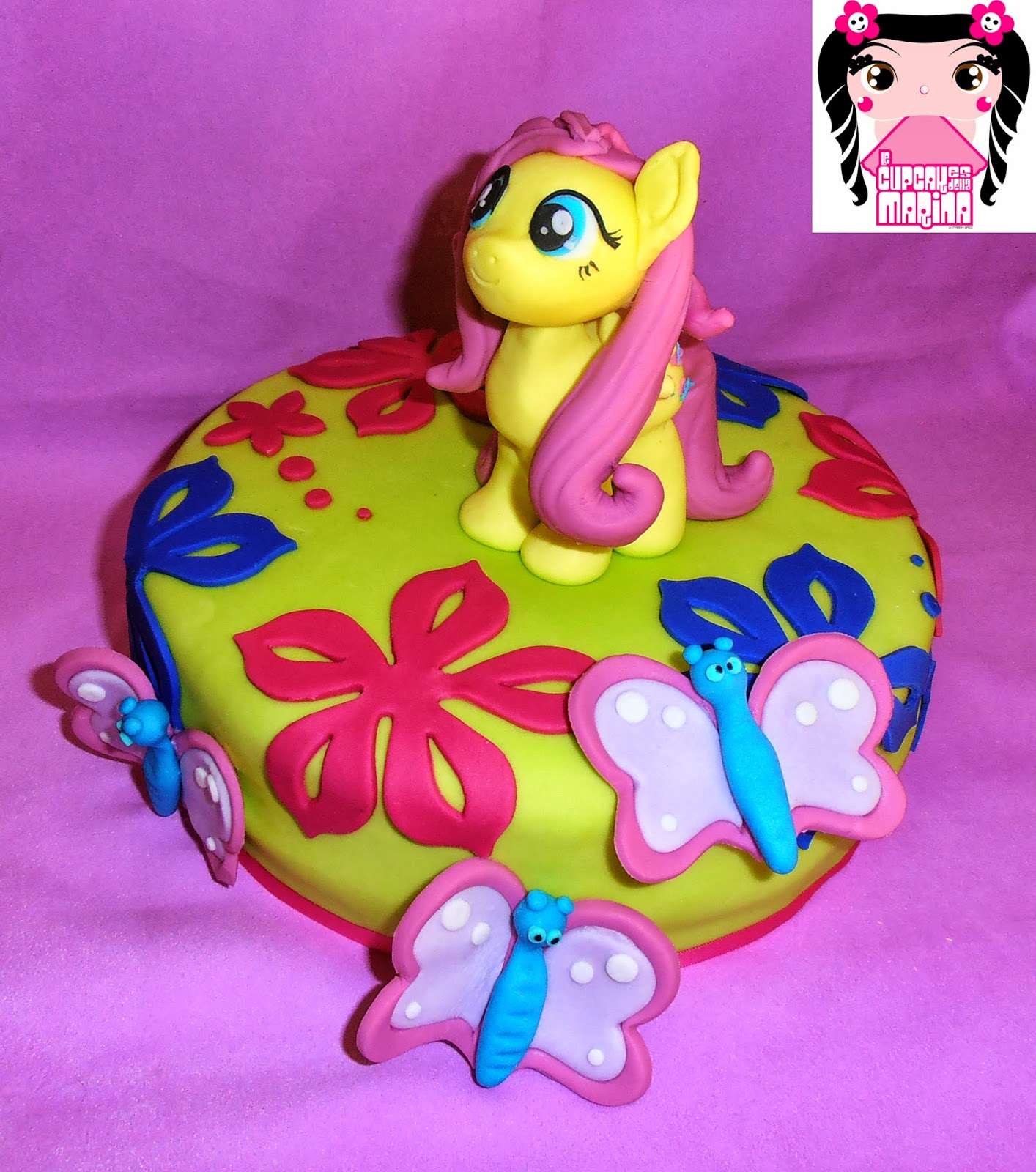 Le Cupcakes della Marina: Tutorial My Little Pony in pasta di zucchero