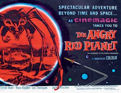 CINE & ROCK: EFEMERIDES, ESTRENO DE THE ANGRY RED PLANET