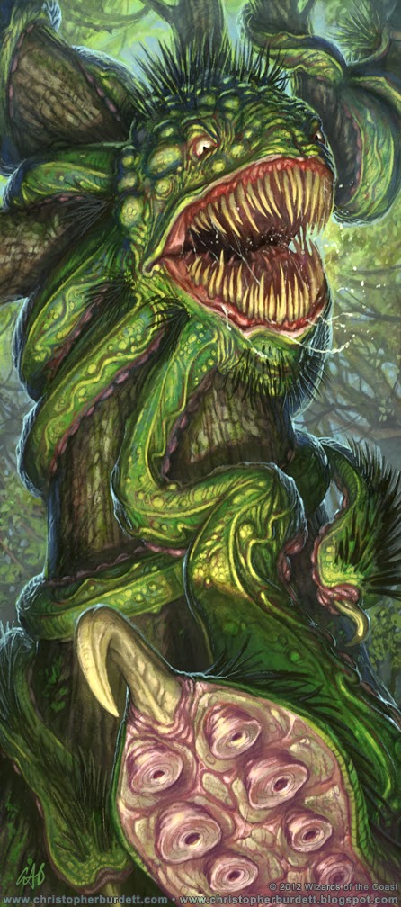 Mazirian's Garden: The Submerged Spire: Wandering Monsters