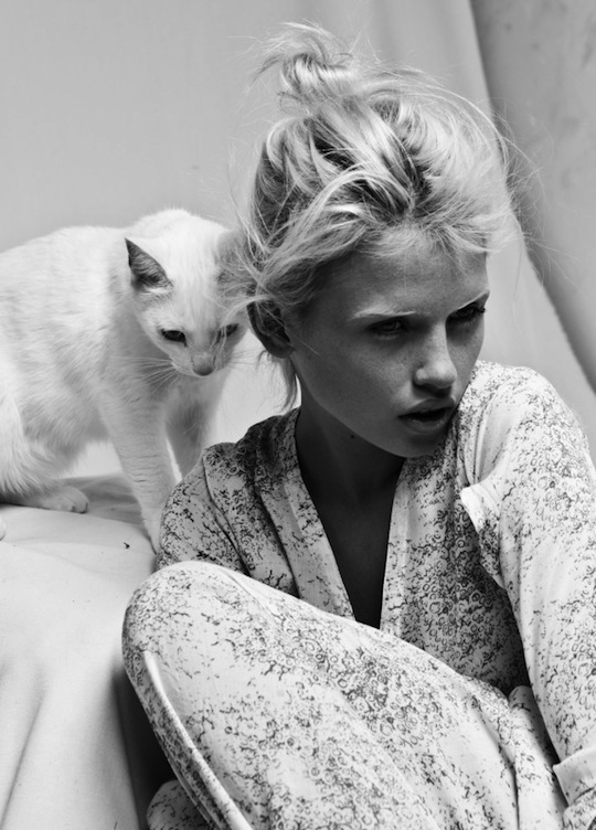 Catsparella: Cat Loving Model Shows Kitty Pride in Stylestalker Fashion ...