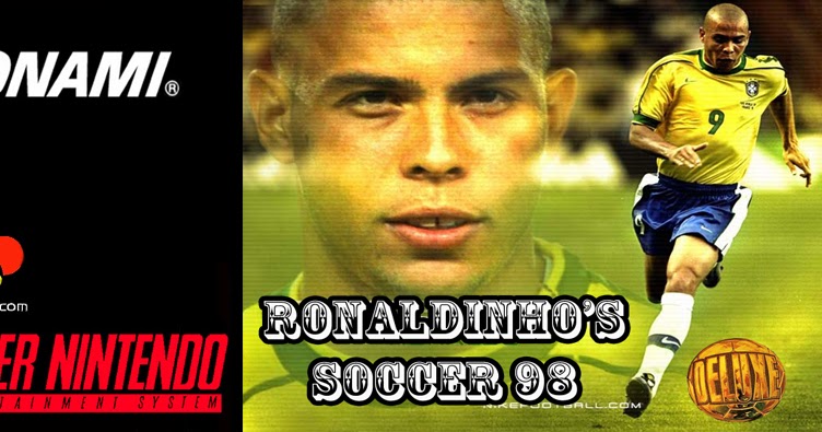 Super Nintendo Labels: Ronaldinho Soccer 98 (JP)