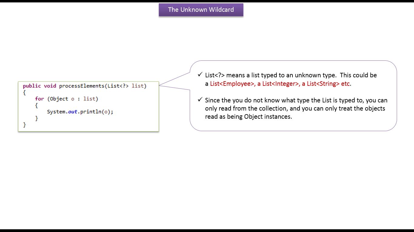 Java Ee Java Tutorial Generics In Java Java Generics