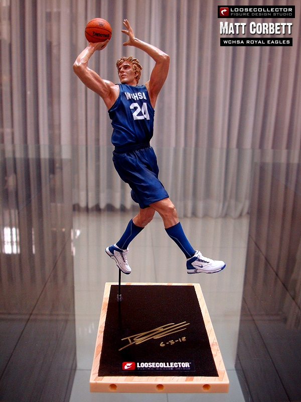 Loosecollector Custom Figures Archive: Matt Corbett (WCHSA Royal Eagles)