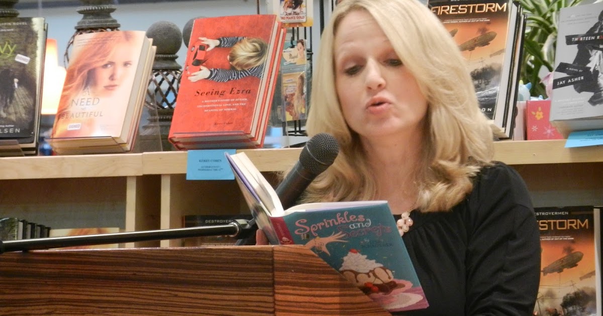 The web site of Lisa Schroeder: Sprinkles and Secrets release party! SO ...