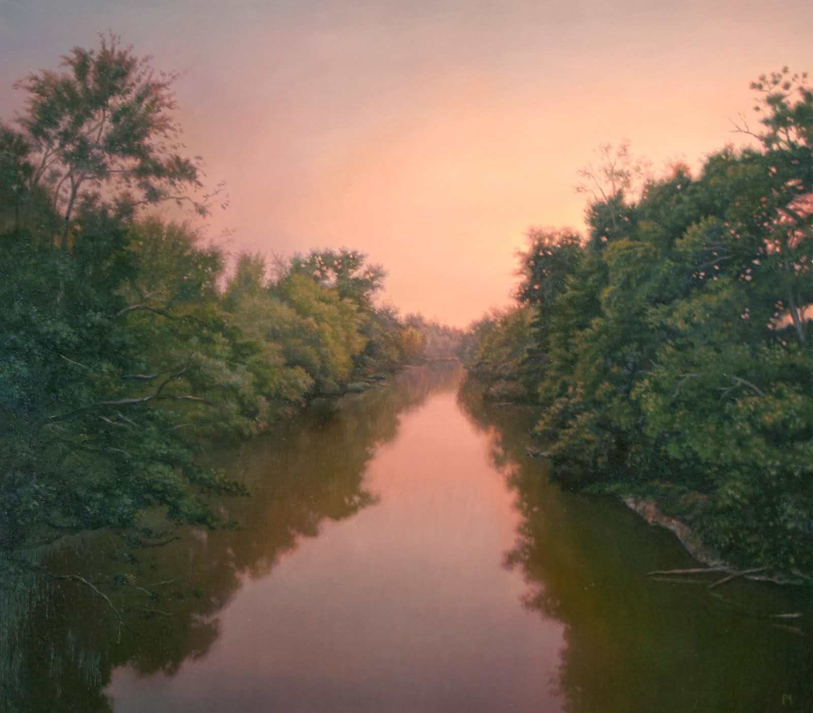 Arte para los Amigos: Las aguas luminosas de Matthew Cornell