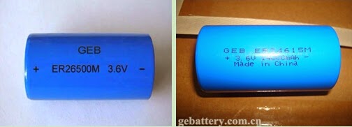 Gebattery: ER battery,A123 system battery