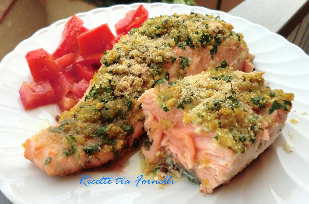 Ricette tra i fornelli: Filetto di Salmone con Crosta di Aromi