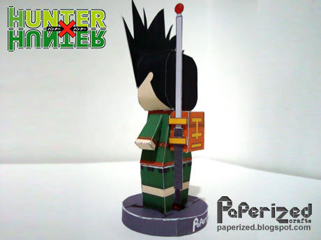 Hunter x Hunter : Gon Papercraft | Paperized Crafts