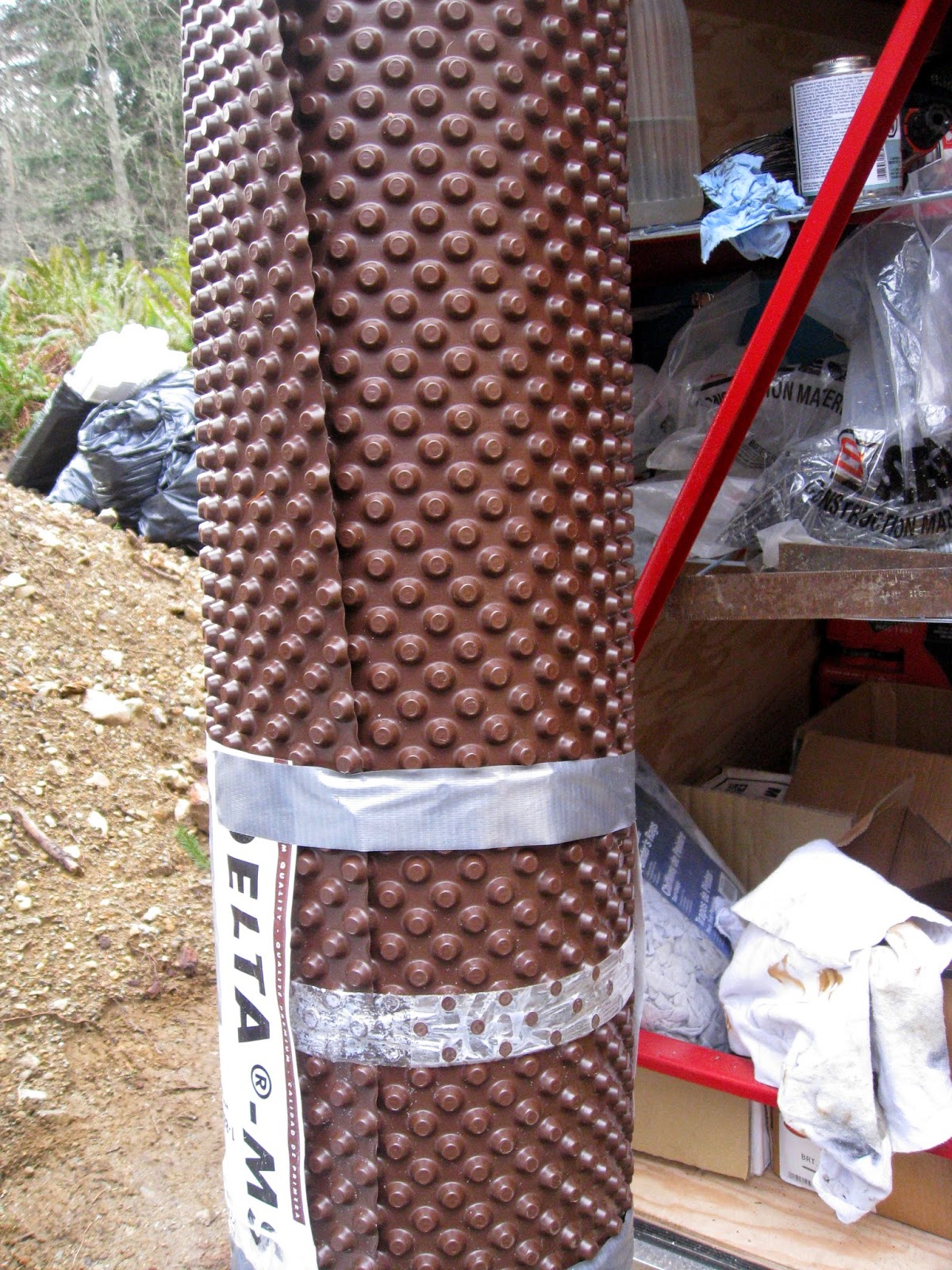 Studio - Construction - Foundation Waterproofing - Lesley Turner