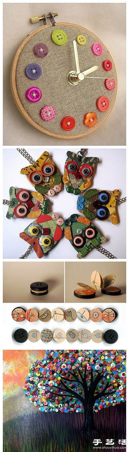 Button Creative Diy Fine Handicrafts | DIY Talent
