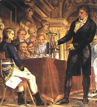 Historias de un científico: El encuentro entre Alessandro Volta y Napoleón