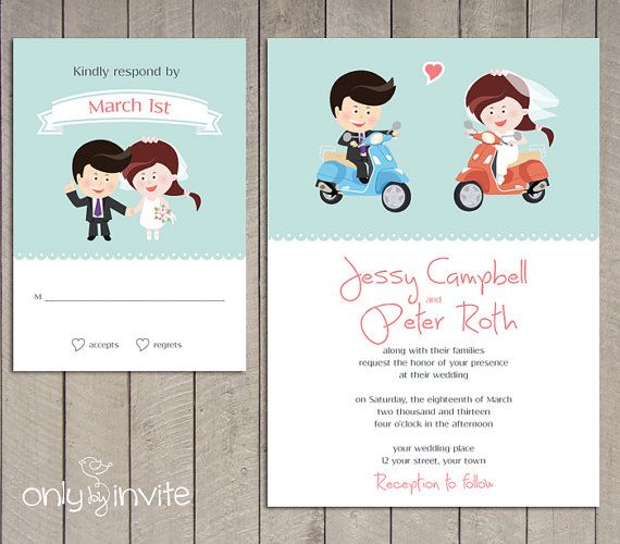 Contoh Undangan Kartun Lucu Malang 6