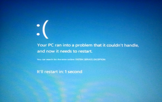 Windows 8 Introduce New BSOD (Blue Screen of Death) | The Tech Heart