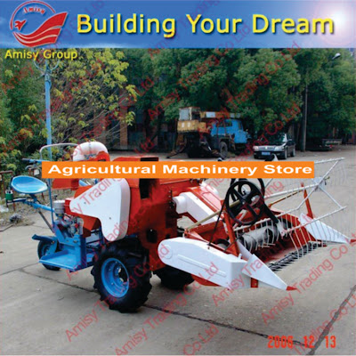 PETANI INDONESIA: 2012 Newest mini small rice paddy harvester