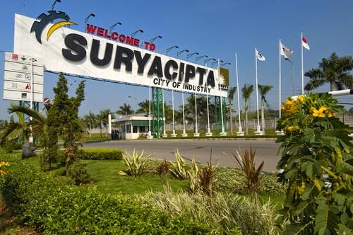 Daftar alamat perusahaan di kawasan Surya cipta Karawang.