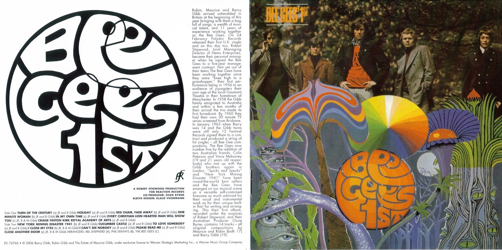 1967 Bee Gee's 1st - Bee Gees - Rockronología