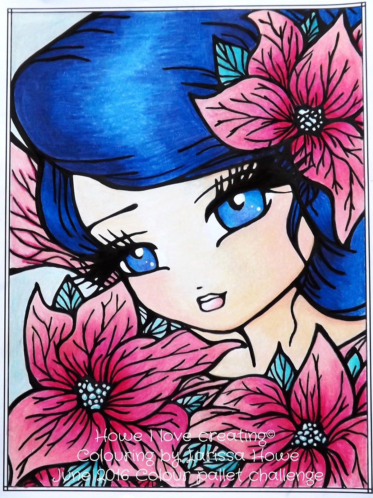 Howe I Love Creating!: "Poinsettia pixie" from Enchanted Faces ...