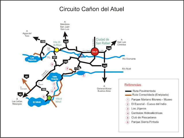 ARGENTINA ME ATRAPA: CAÑON DE ATUEL