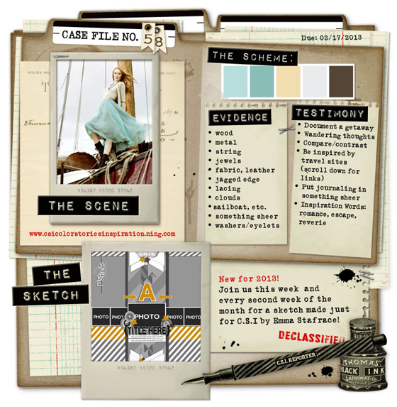 Layers of ink: CSI case file #58: Visiting my sister