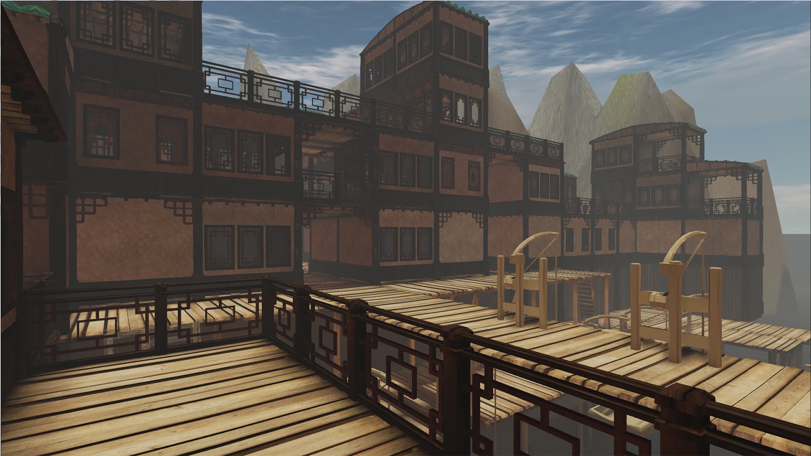 Justine Warburton Hamer's Game Art & Design Blog: 3D: Fishing Village ...