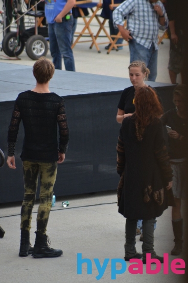 PHOTOS: Filming of District 6 Reaping Scene on 'Catching Fire' set ...