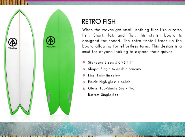 Paragon Surfboards: Retro Fish